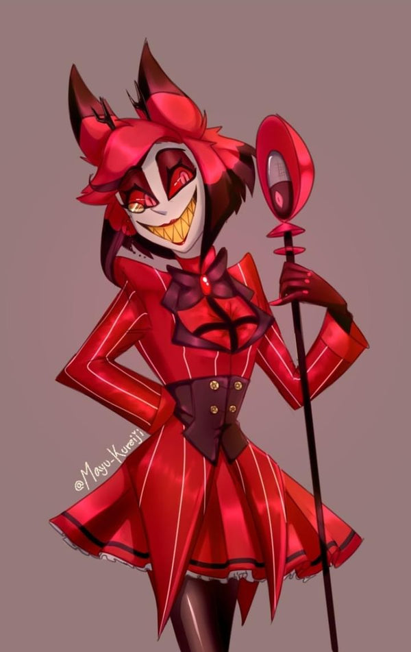 Alastor from Hazbin Hotel female version (pre-order) – GNG Cosplay