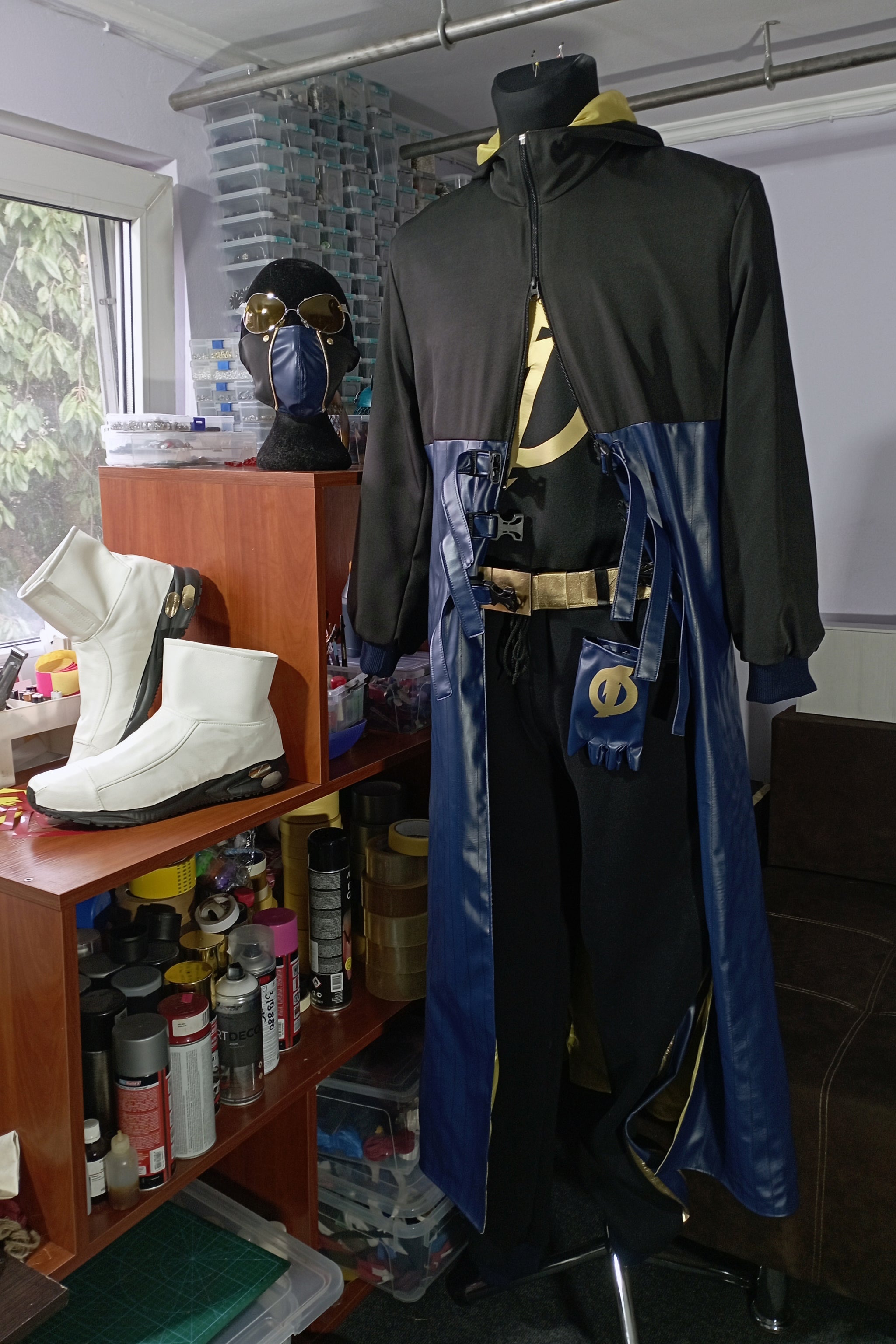 Static shock cosplay outfit / cosplay / comix cosplay / hand made cosp ...