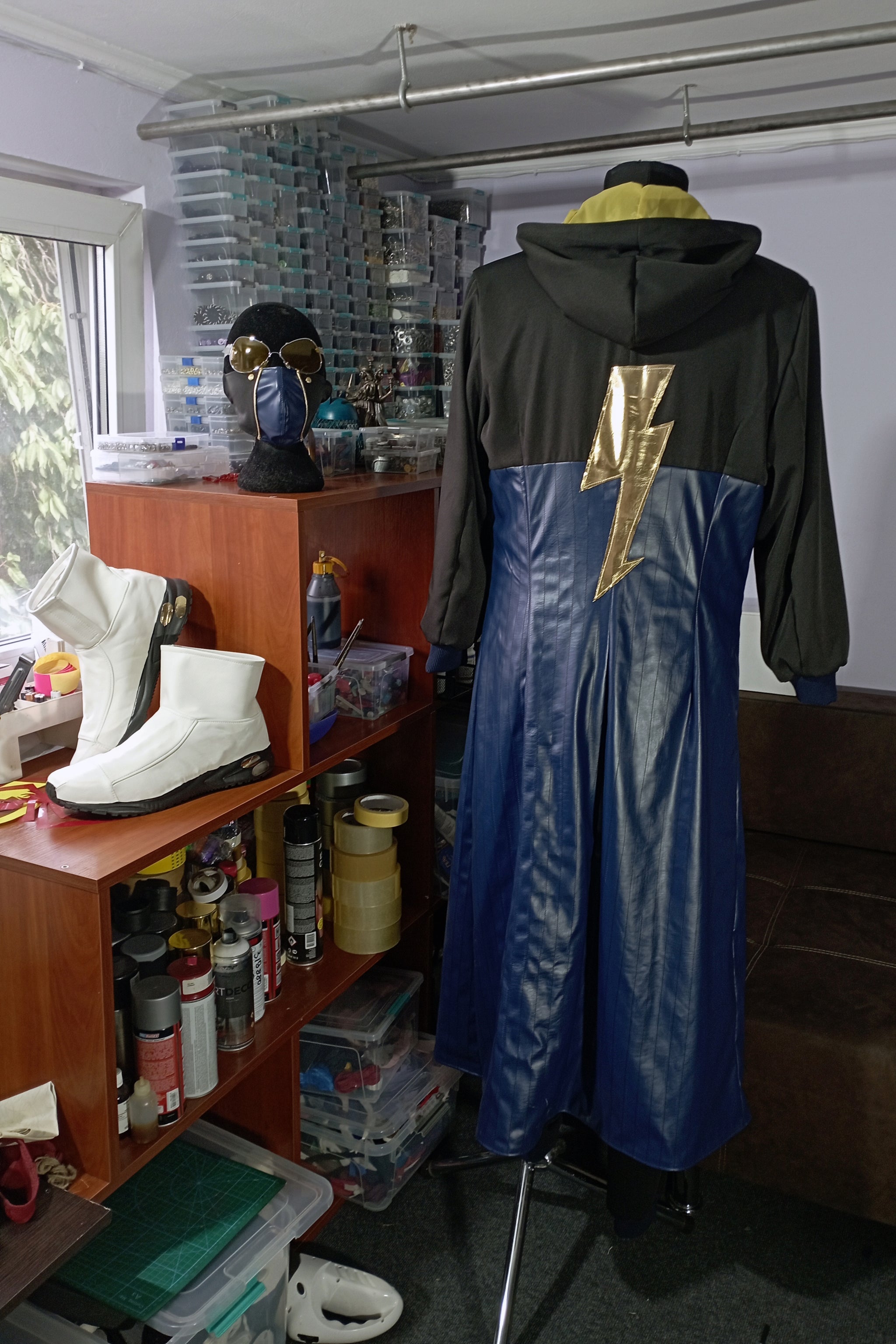 Static shock cosplay outfit / cosplay / comix cosplay / hand made cosp ...