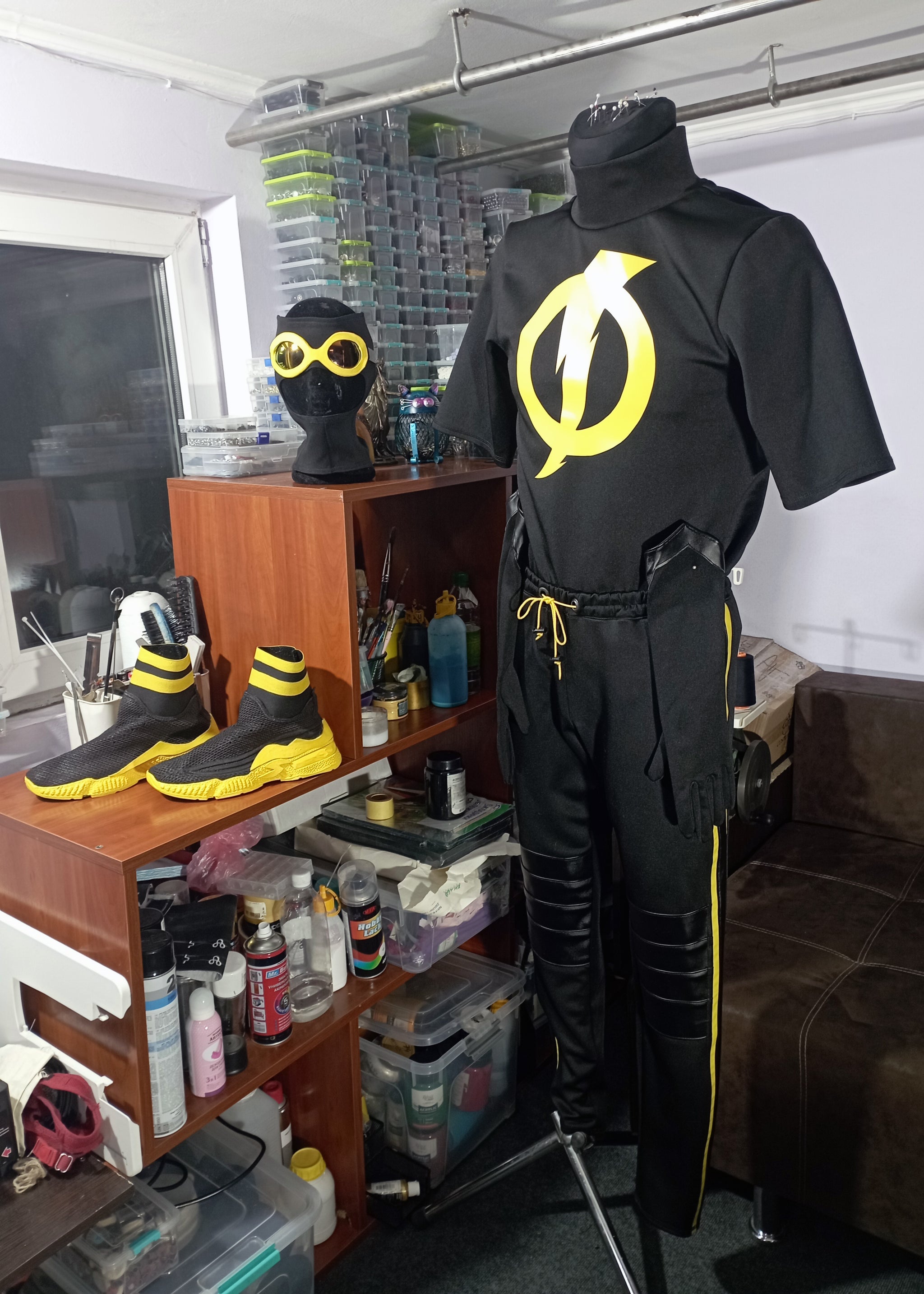 Static shock cosplay outfit / cosplay / comix cosplay / hand made cosp ...